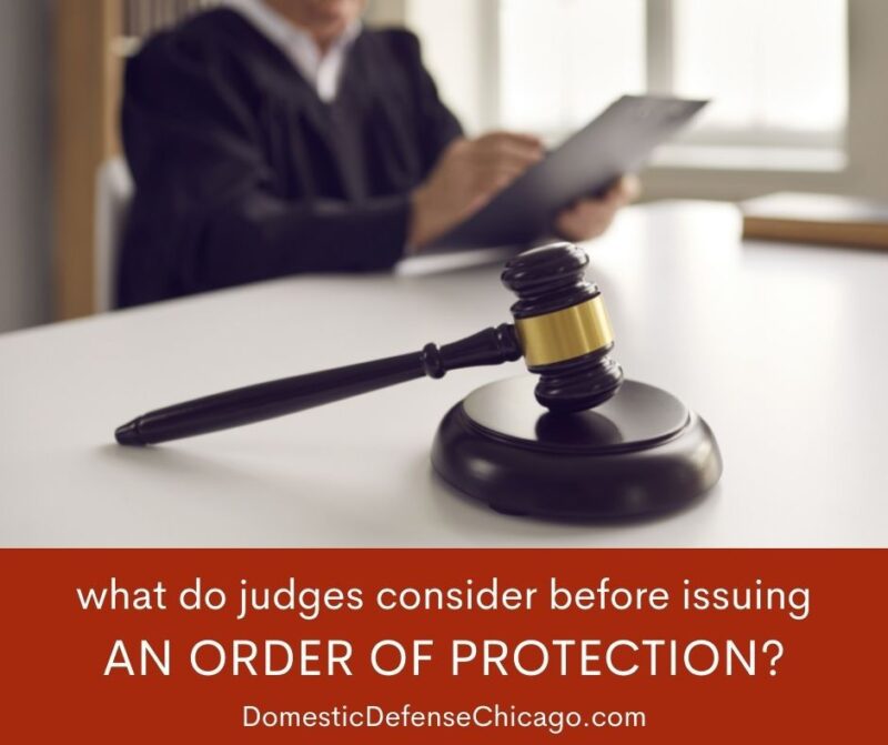 What Do Judges Consider for Orders of Protection? | Domestic Violence ...